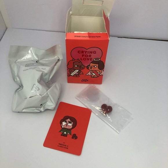 POP MART | Toys | Authentic Pop Mart Cry Baby Crying For Love Classic ...